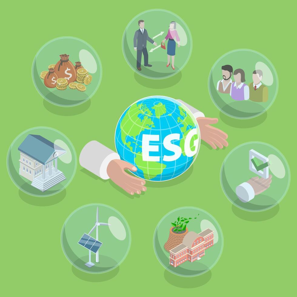 Esg Principles Vector Art, Icons, and Graphics for Free Download