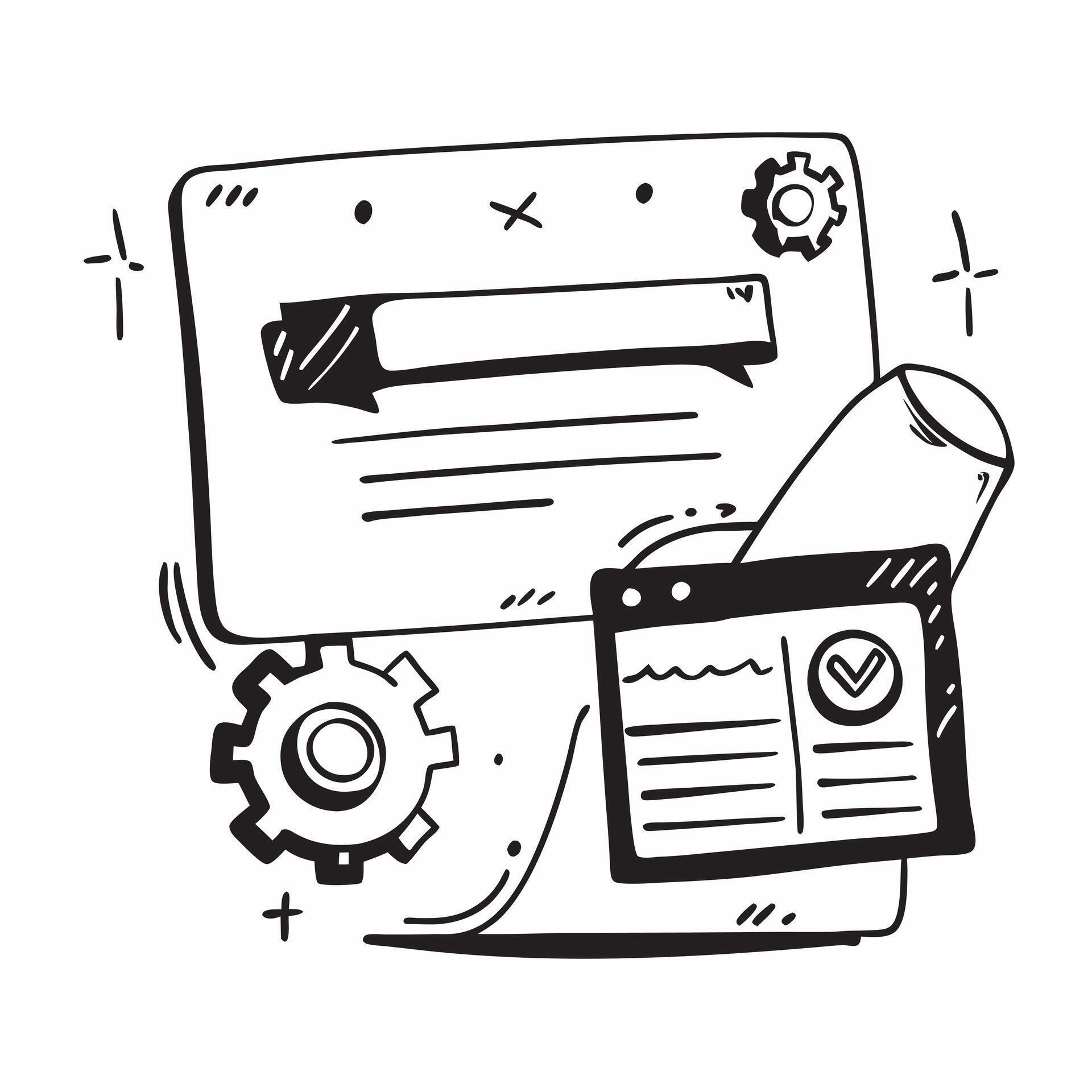 Clean Programming Dashboard And Coding Pipeline Icon With Space For