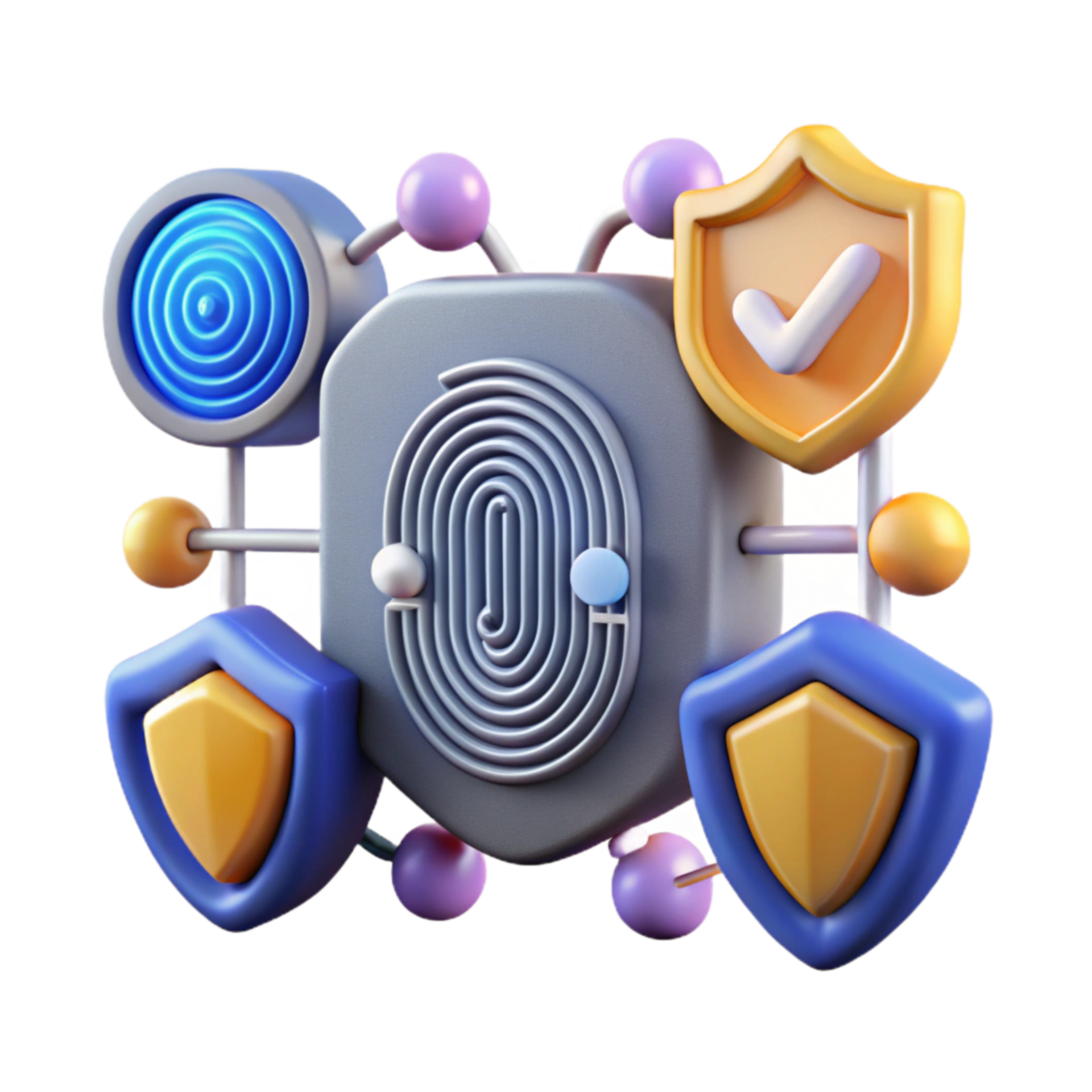 Digital Security Fingerprint Authentication Multi Layer Protection 55924486 Png