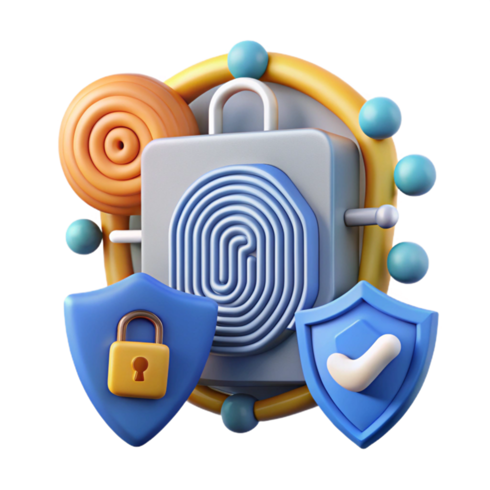 Digital Security Fingerprint Authentication Data Protection 55924487 Png