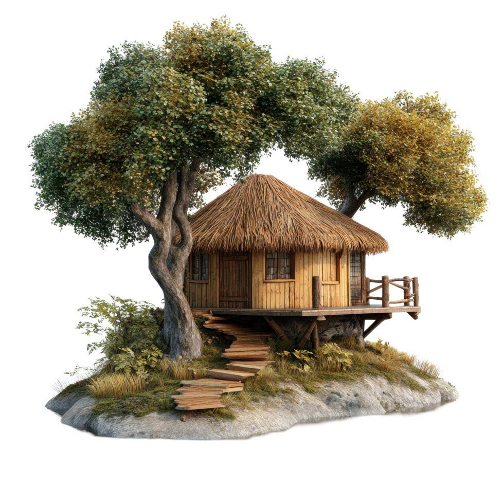 charmant petit en bois maison avec chaume toit des stands parmi la ... charmant petit en bois maison avec chaume toit des stands parmi la ...