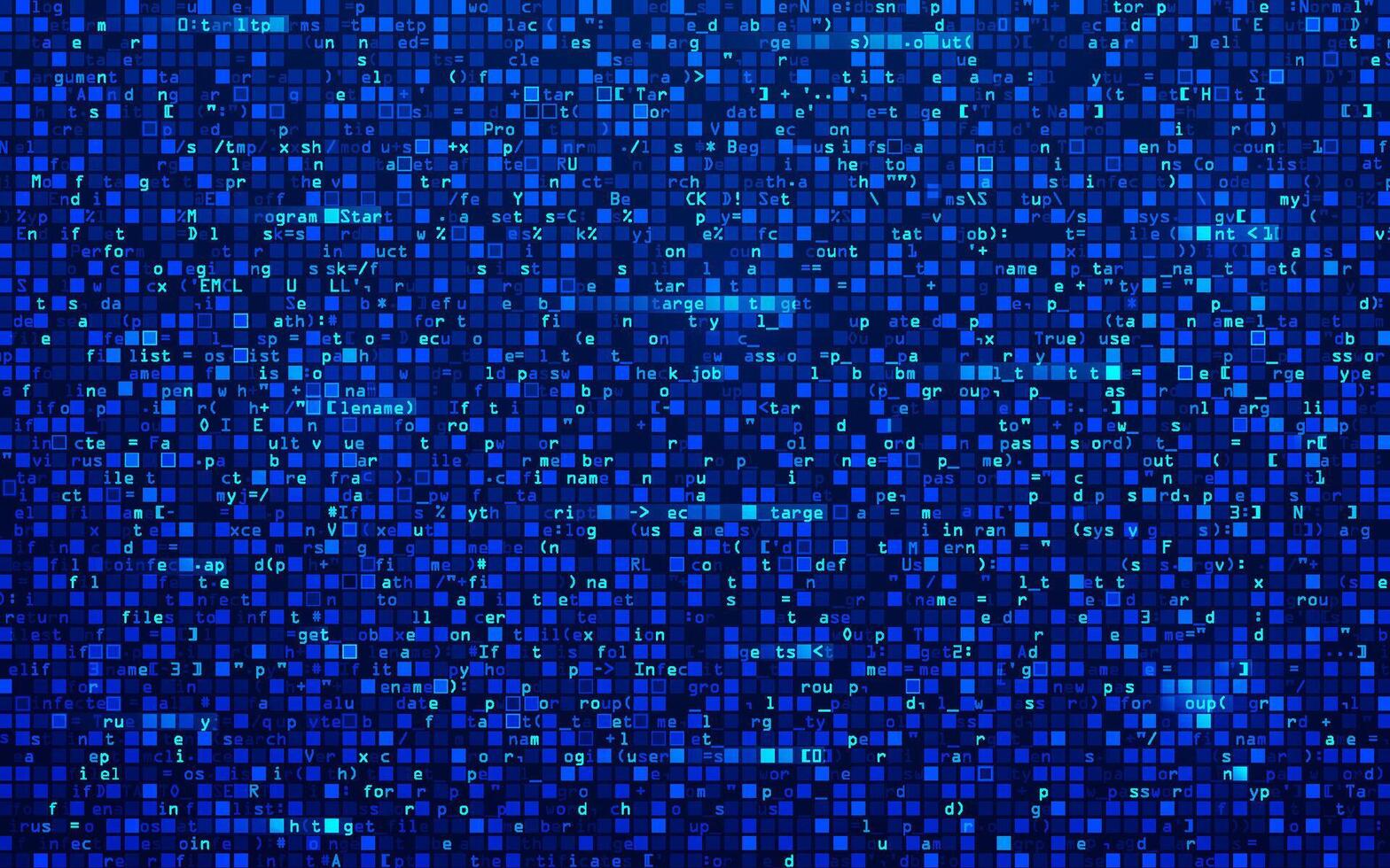 Concept Of Cyber Security Backdrop Of Programming Script With Lighting