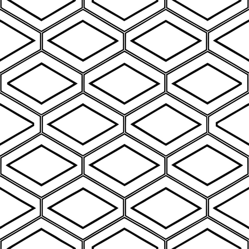Innovative digital seamless pattern with techno geometrics and crisp angular outlines arranged ...