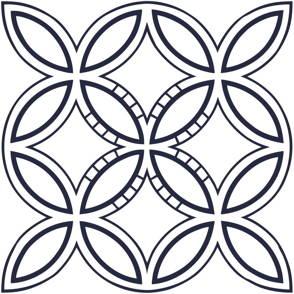 Dynamic Virtual Seamless Tile Design Featuring Interconnected Digital