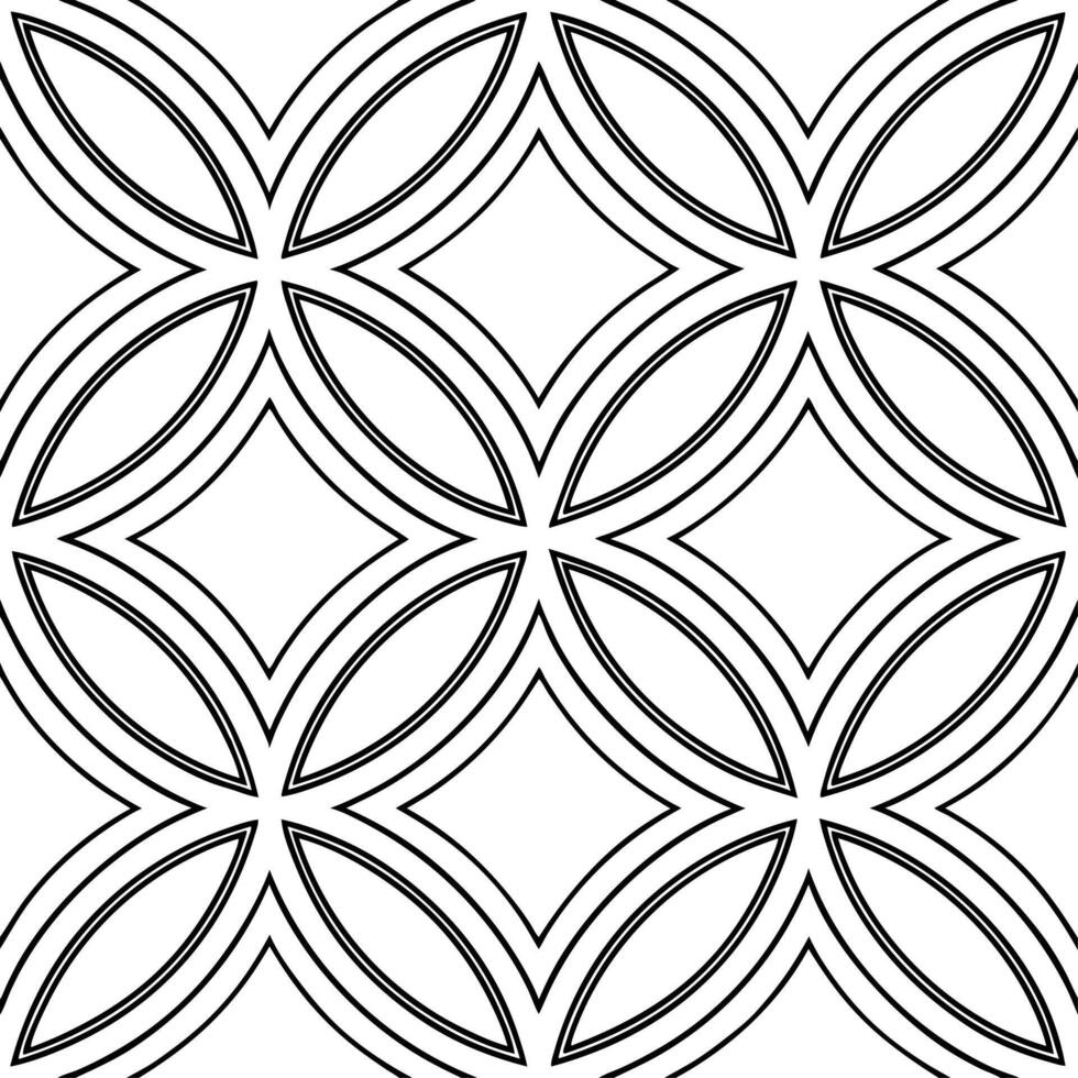 Dynamic seamless pattern featuring intersecting techno geometrics and angular lines arranged in ...