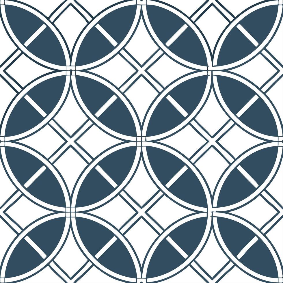 Abstract Digital Matrix Seamless Design With Interconnected Data