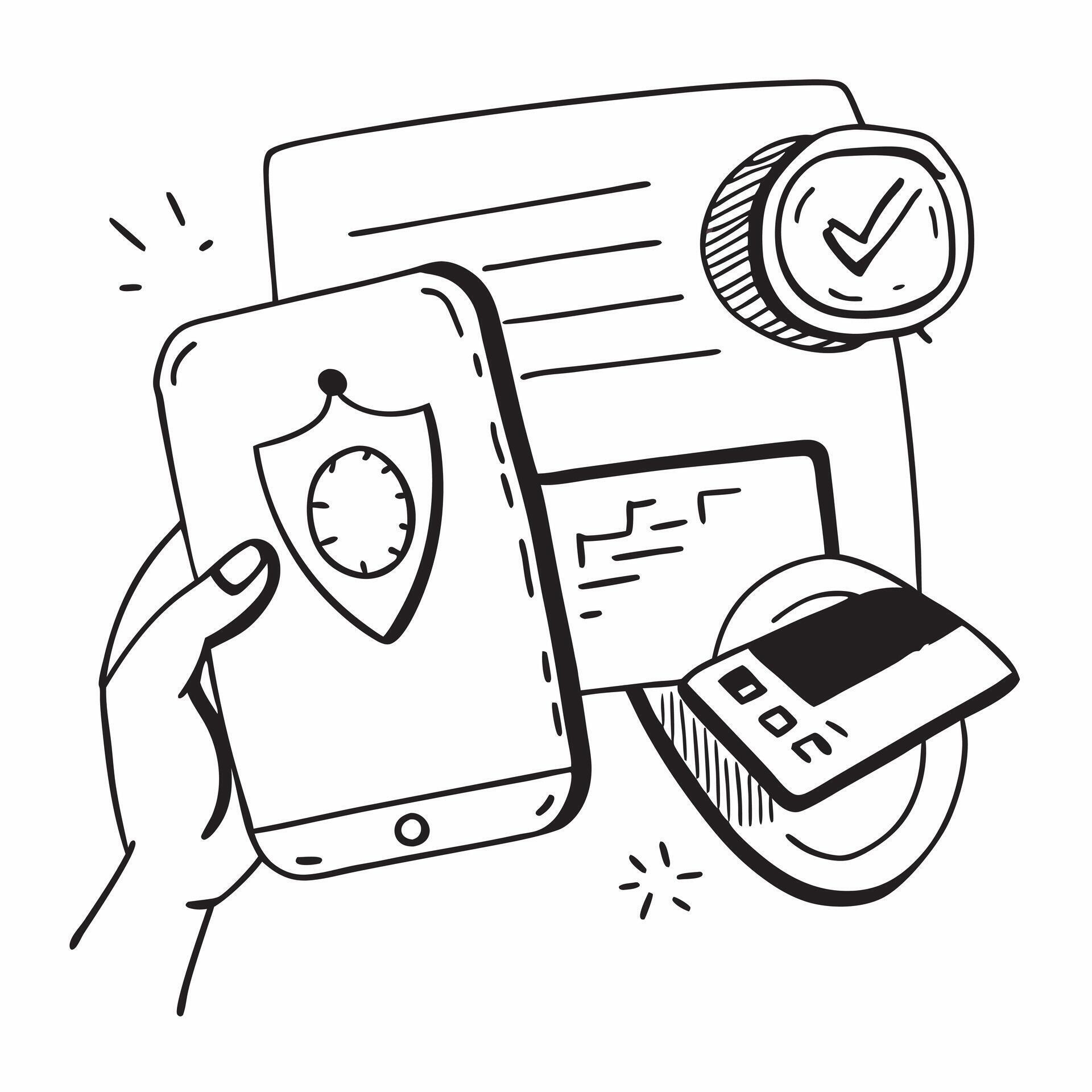 2d Icon As Two Factor Authentication Icon With A Shield And Smartphone Concept As Icon