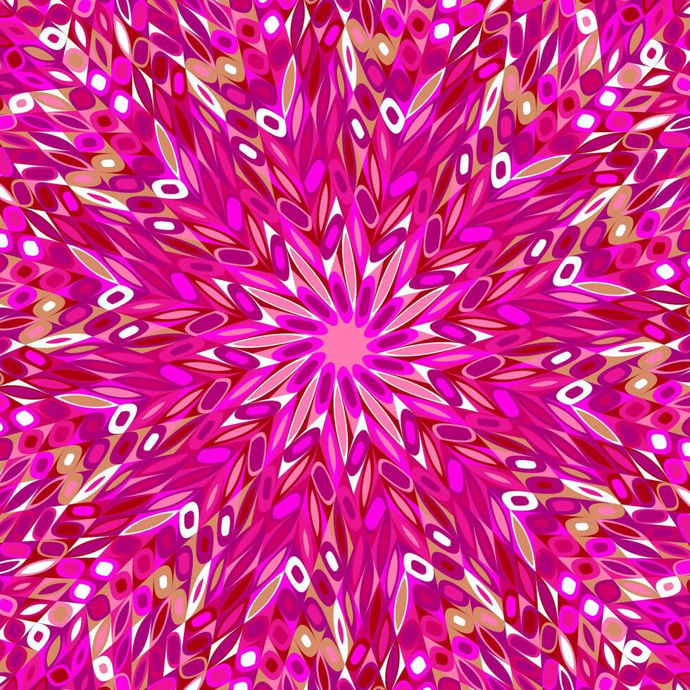 Dynamic Hypnotic Colorful Round Tiled Pattern Mosaic Background Design 56077686 Vector Art At