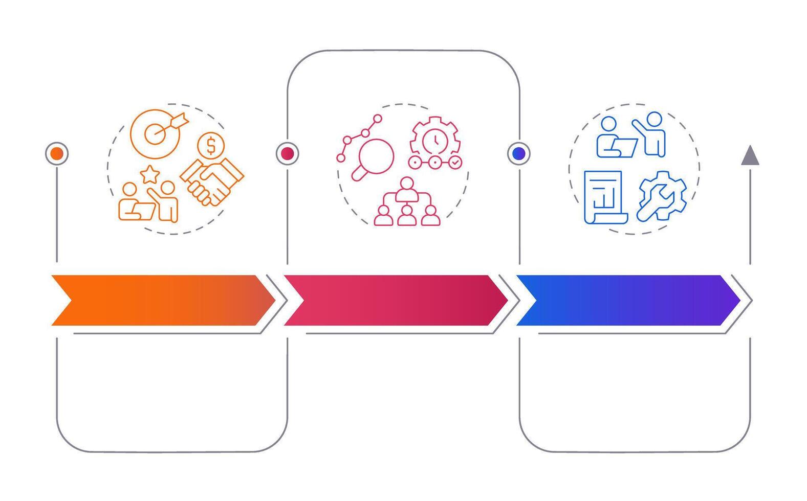 Levels Of Management Rectangular Infographics Corporate Company Workflows Regulation