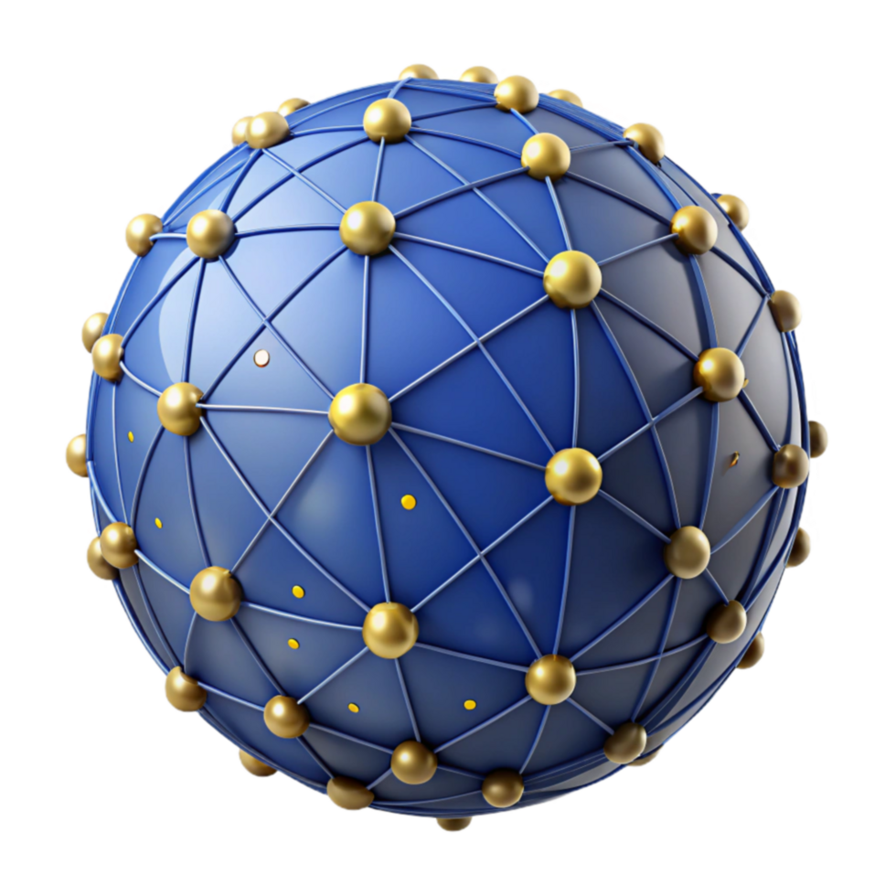 Global Network Interconnected Nodes And Systems 56085735 Png