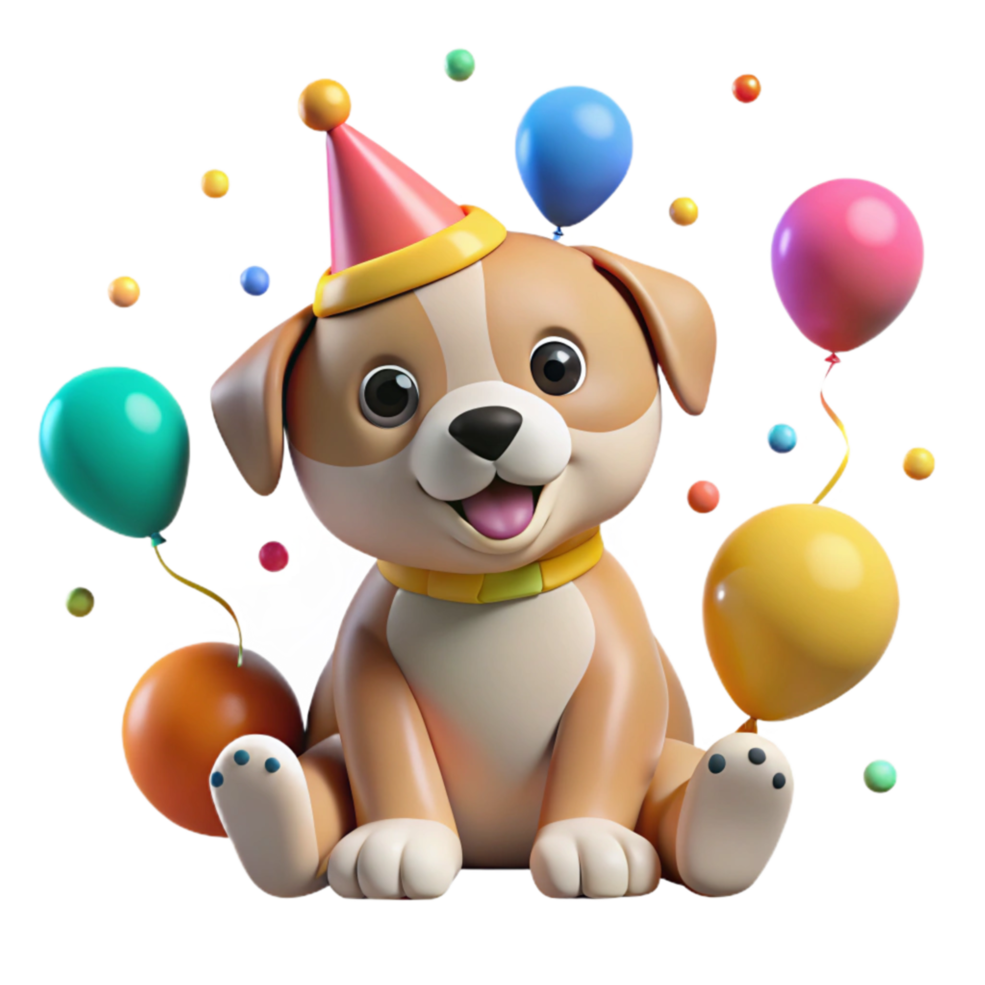Adorable Puppy s Birthday Celebration 56086118 PNG