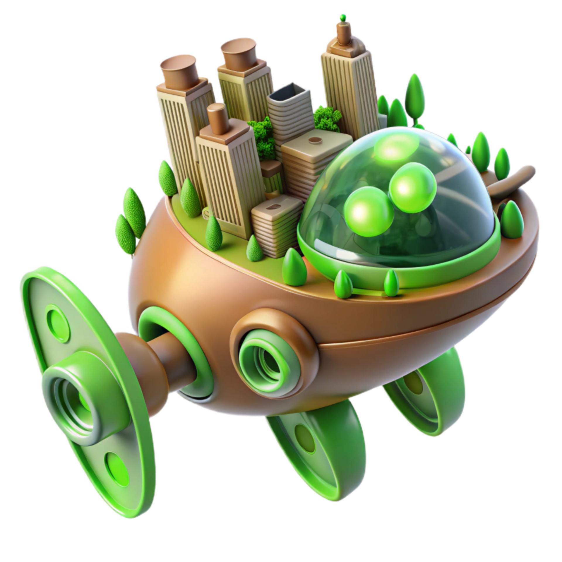 Eco-City Transport Sustainable Urban Vehicle Concept 56086573 PNG