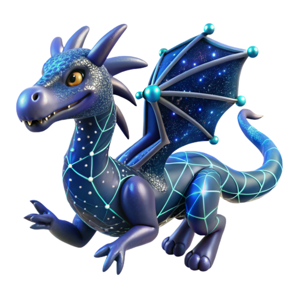 Cosmic Dragon A Celestial Creature of Fantasy 56087998 PNG