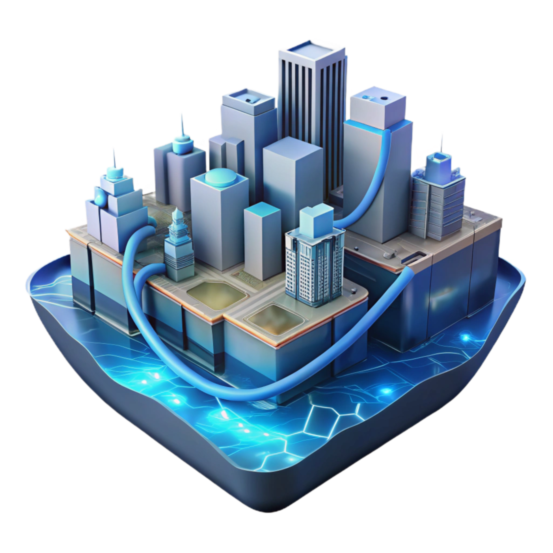 Smart City Infrastructure Data Network Urban Development 56088397 Png