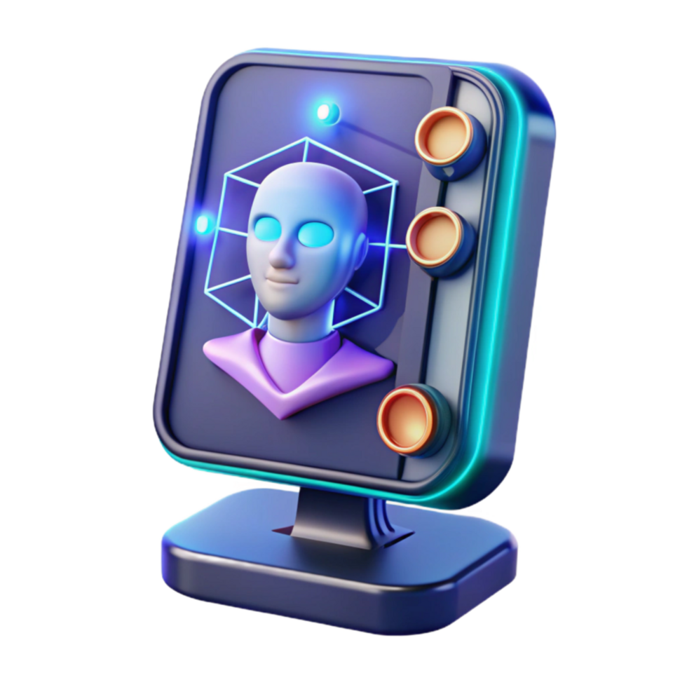 3D Face Recognition System Advanced Biometric Security 56089179 PNG