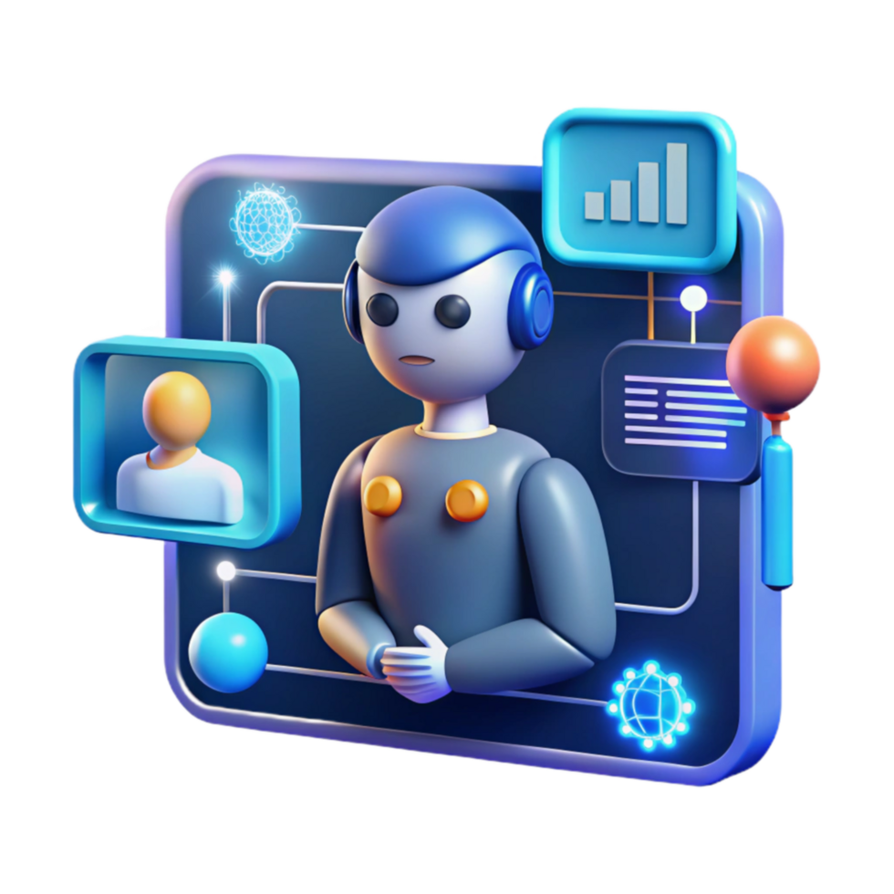 AI Chatbot Automated Customer Support 56089240 PNG AI Chatbot Automated Customer Support 56089240 PNG