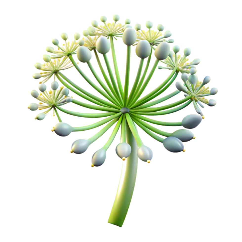 Umbel Flower Structure Botany Illustration 56089903 PNG