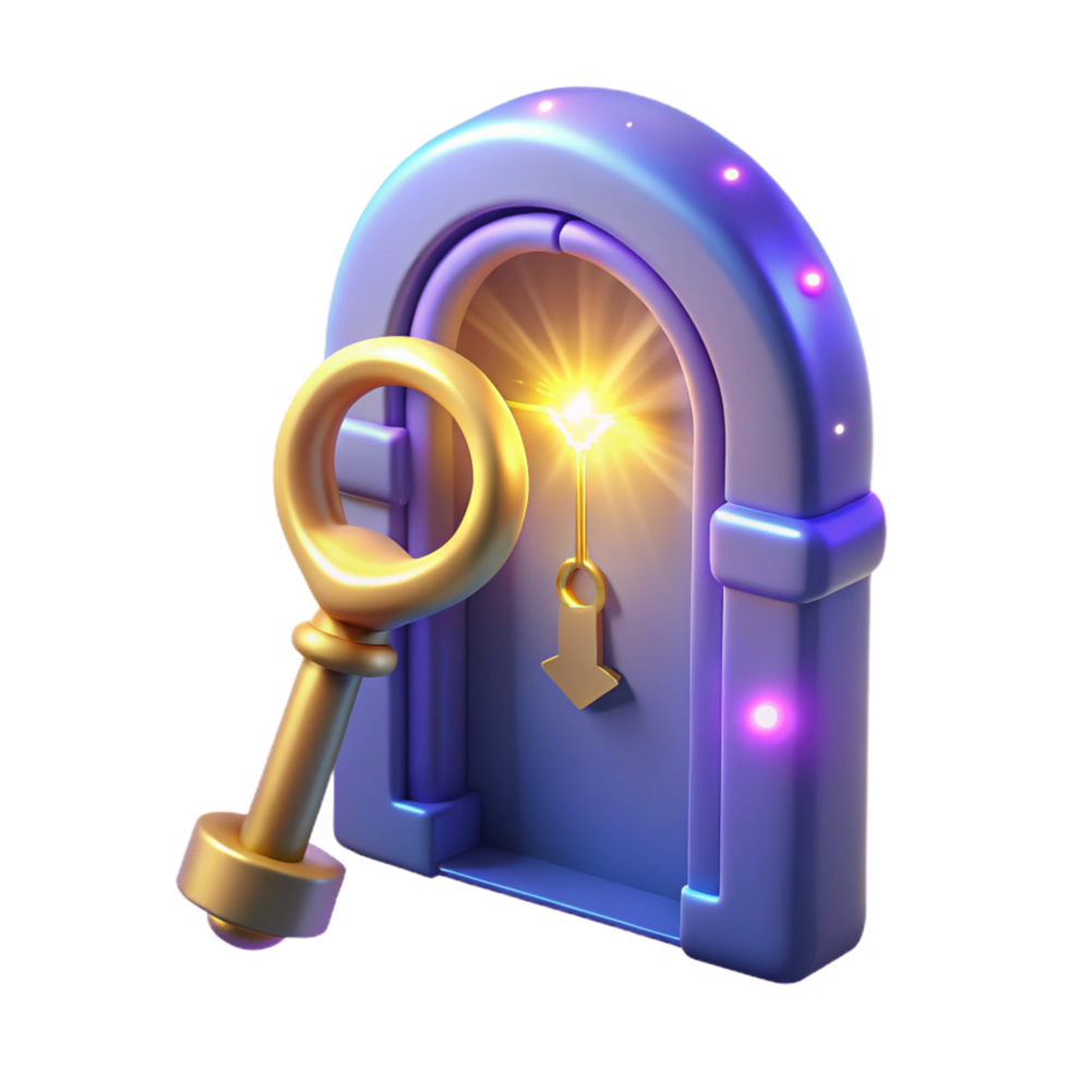 Unlocking Potential A Glowing Key and Mystical Door 56095297 PNG Unlocking Potential A Glowing Key and Mystical Door 56095297 PNG