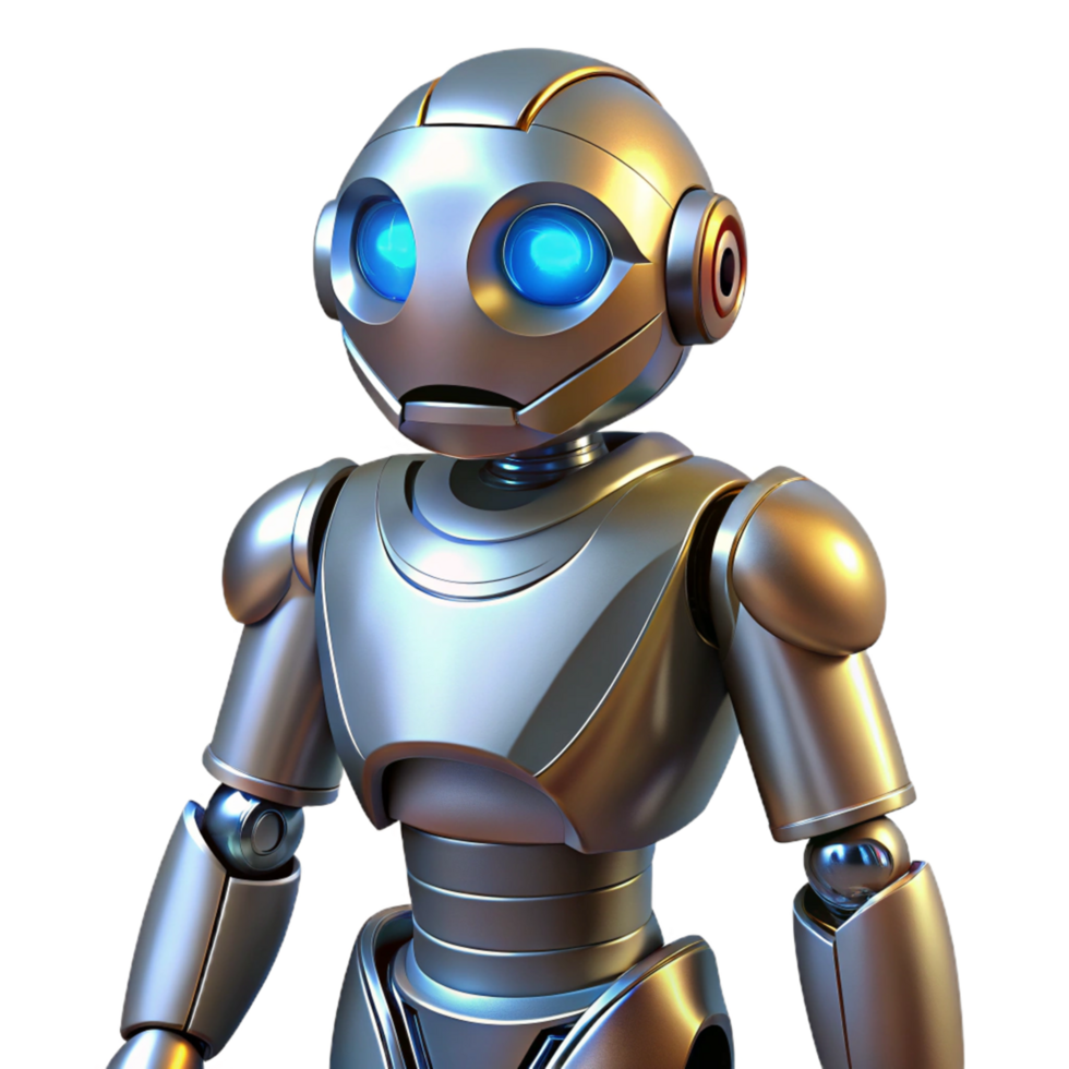 Advanced Robotic Design Exploring the Aesthetics and Functionality of Futuristic Robots 56095856 PNG