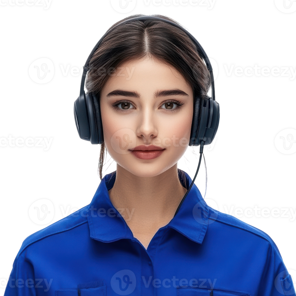 Customer Support Agent on transparent background. 56101240 PNG