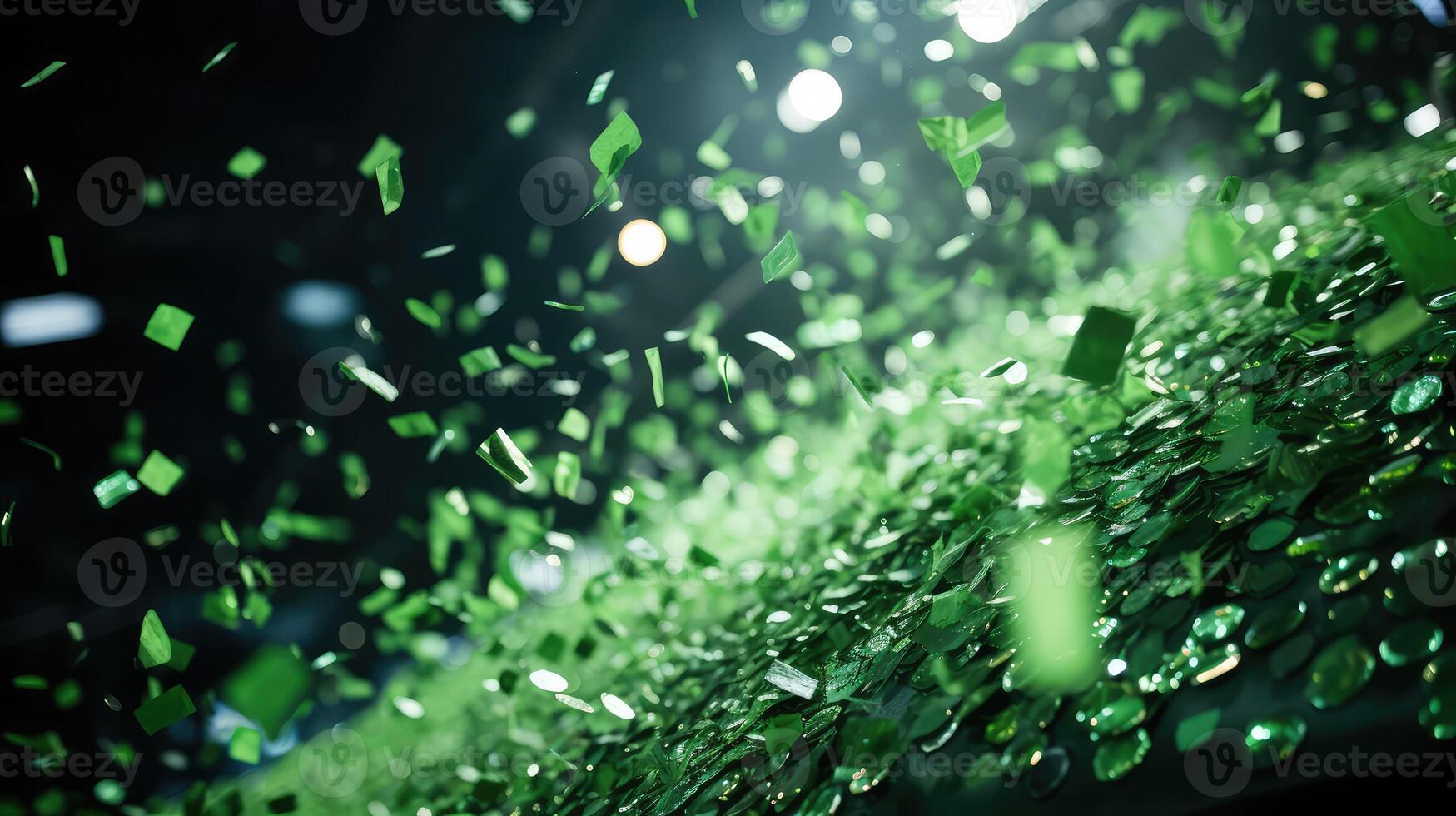 cannon green confetti 56177673 Stock Photo at Vecteezy