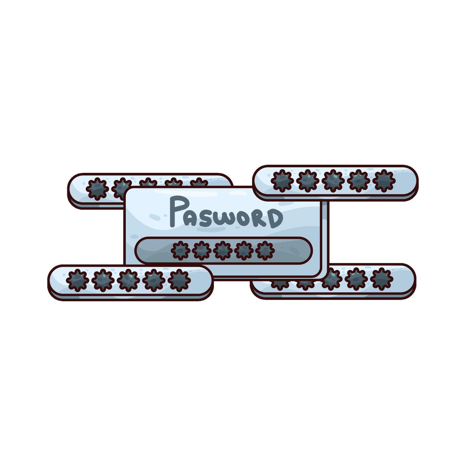 Illustration Of Password Hacking 56230987 Vector Art At Vecteezy