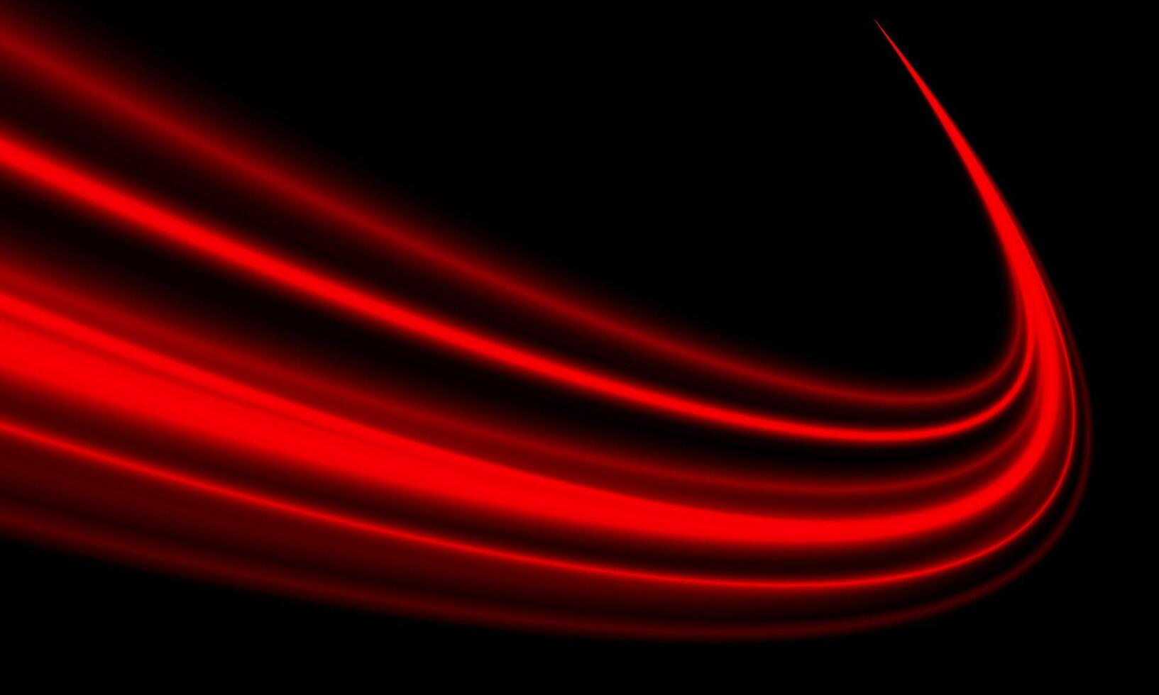 Abstract red light fast speed dynamic on black background 56257265 Vector Art at Vecteezy