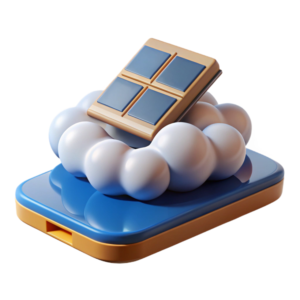 3d Illustration Cloud Computing Data Storage 56285210 Png