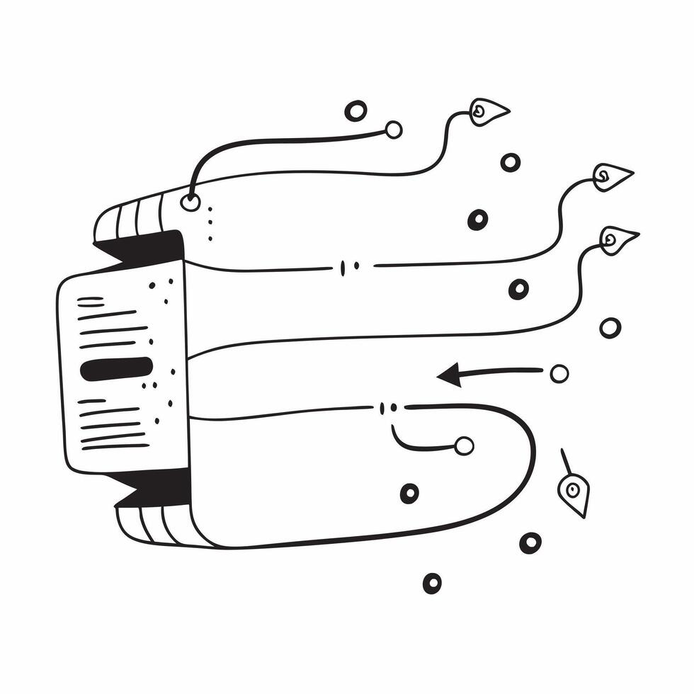 Flat Ai Powered Data Stream Frame Concept As A Clean Border Frame Featuring Dynamic Data Streams