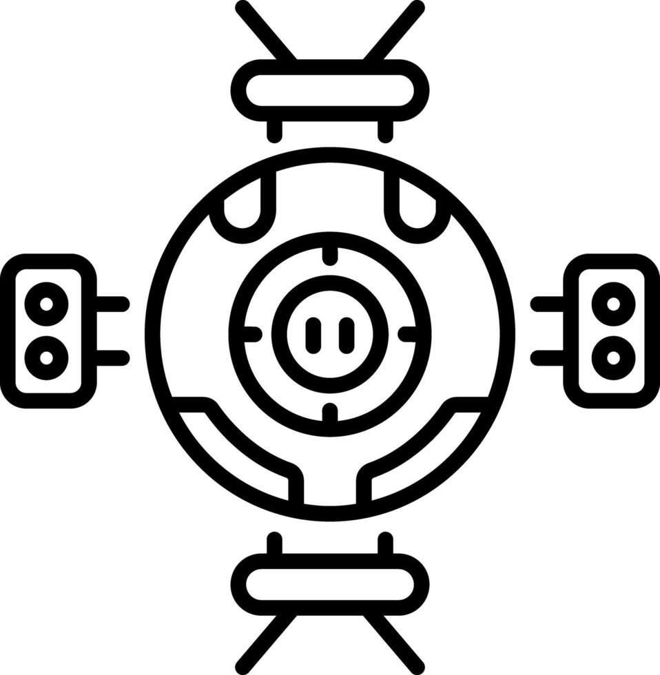 Trendy AI bot icon in line style 56294498 Vector Art at Vecteezy
