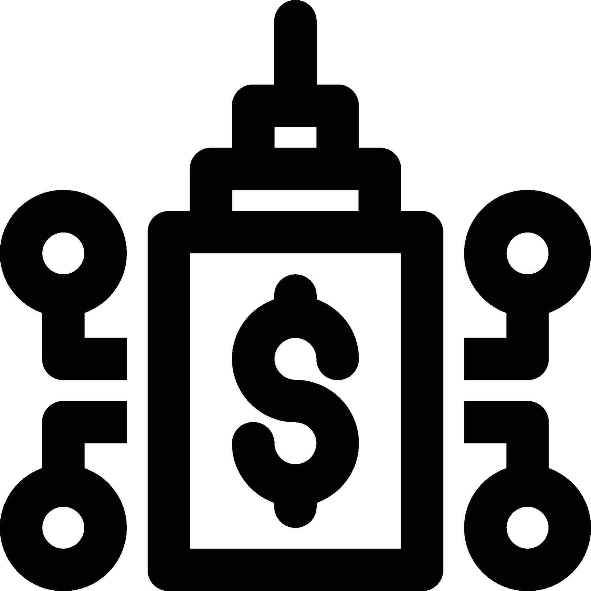 Enterprise Central Component, ERP System Outline Icon 56316230 Vector Art at Vecteezy