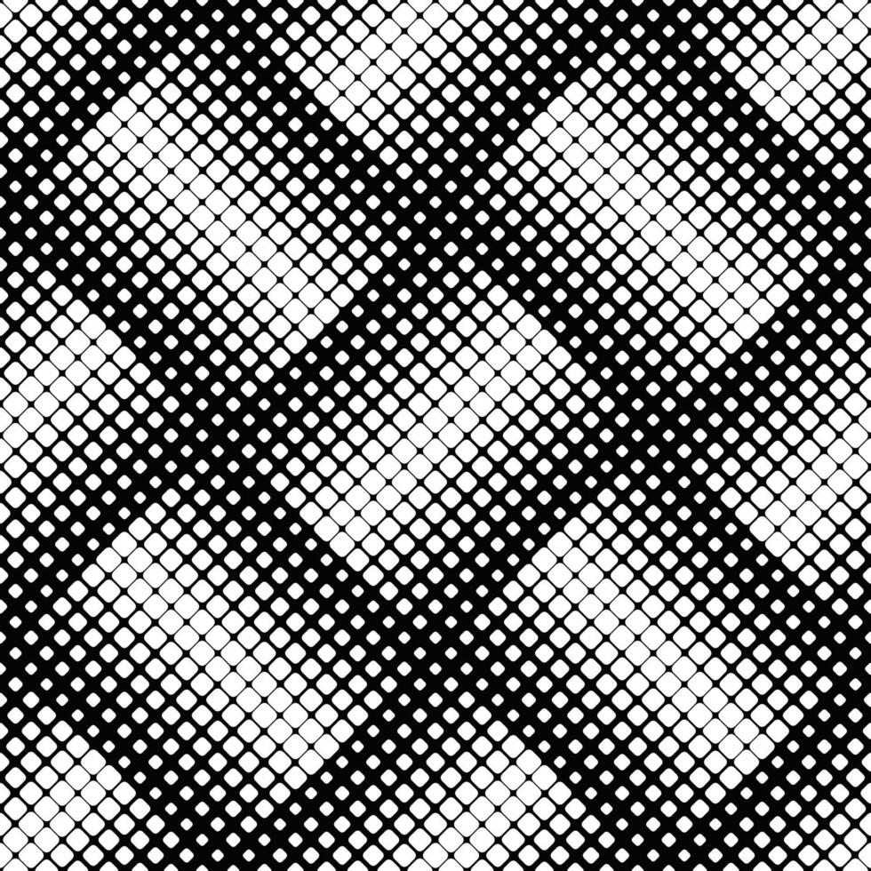 Monochrome rounded square pattern background - abstract black and white design 56321025 Vector ...