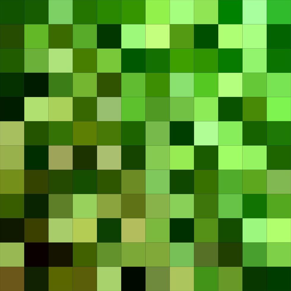 Green pixel background with squares 56321039 Vector Art at Vecteezy