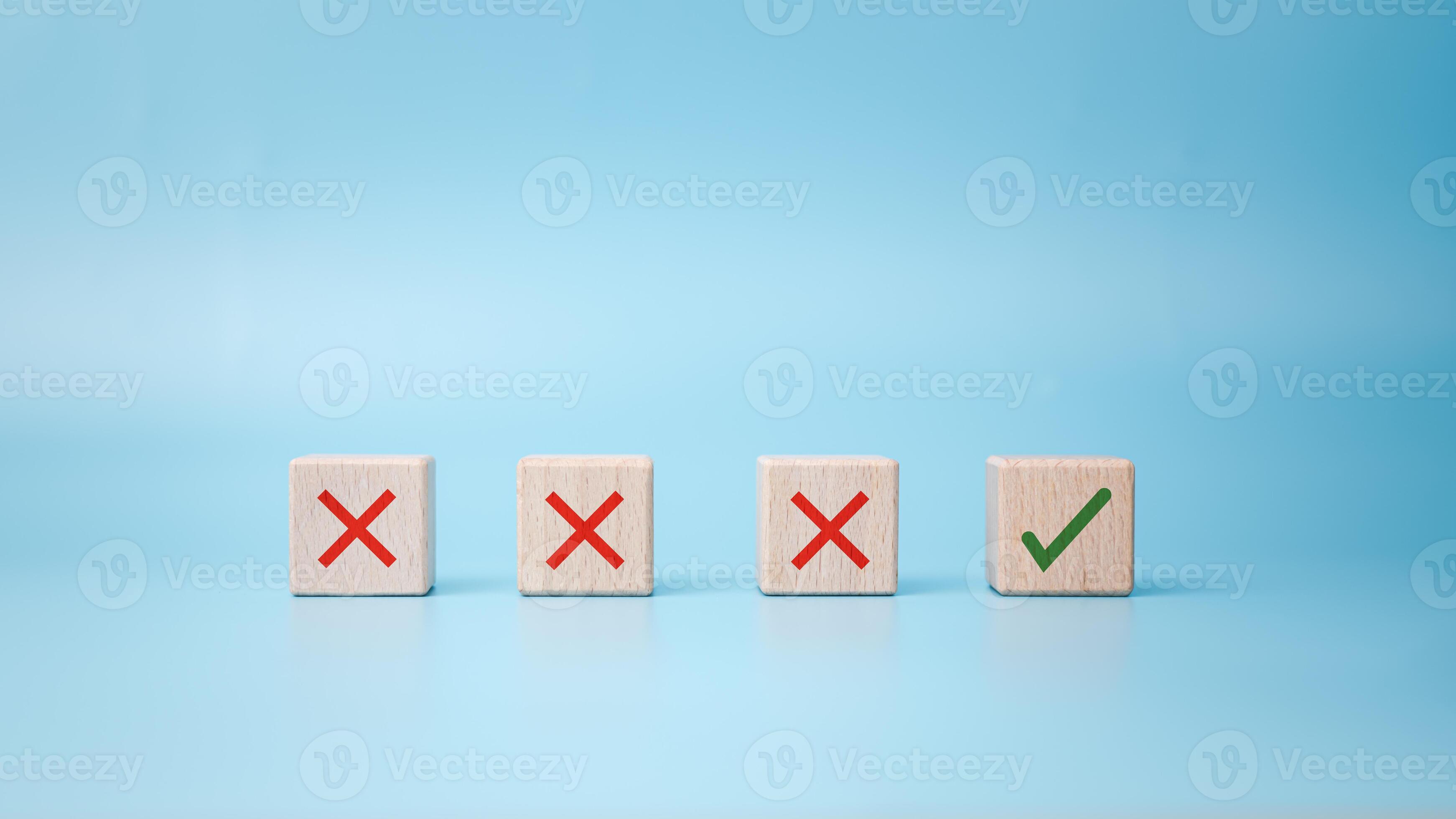 Checkbox with green check mark from row of multiple boxes with red ...