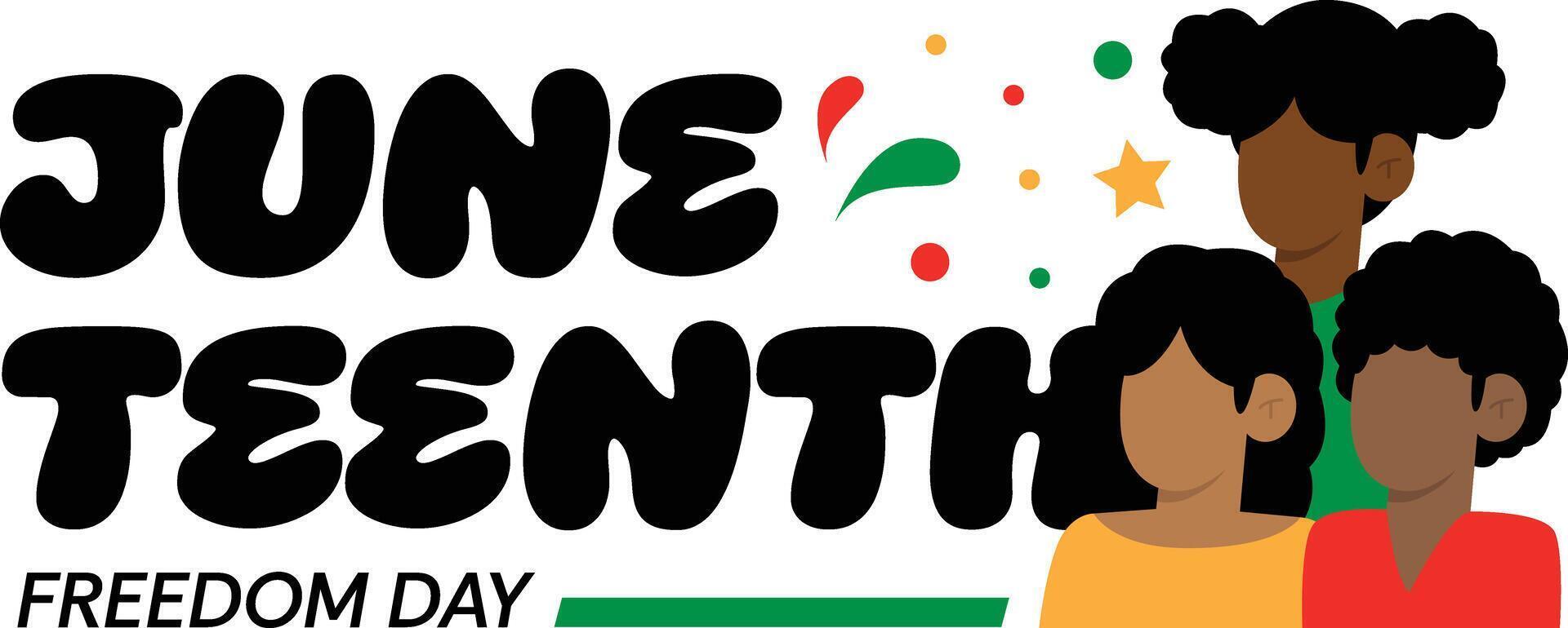 Juneteenth Typography Text Script White Background 56336555 Vector Art ... Juneteenth Typography Text Script White Background 56336555 Vector Art ...
