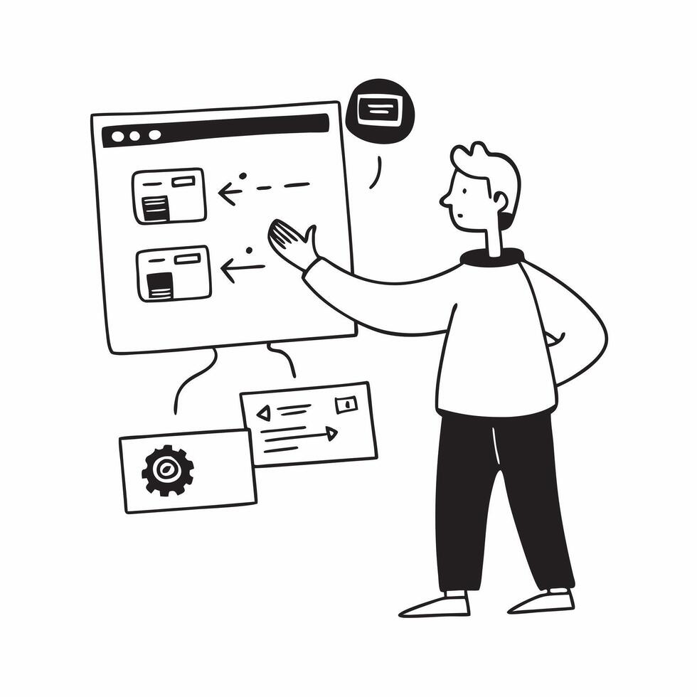 Flat Ai Specialist Candidly Working On Machine Learning Algorithms