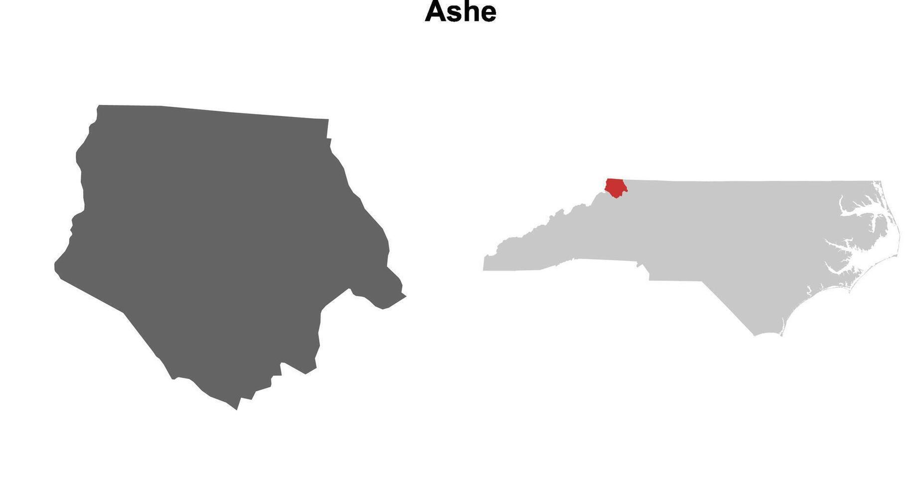 Ashe County, North Carolina blank outline map set 56388633 Vector Art ... Ashe County, North Carolina blank outline map set 56388633 Vector Art ...