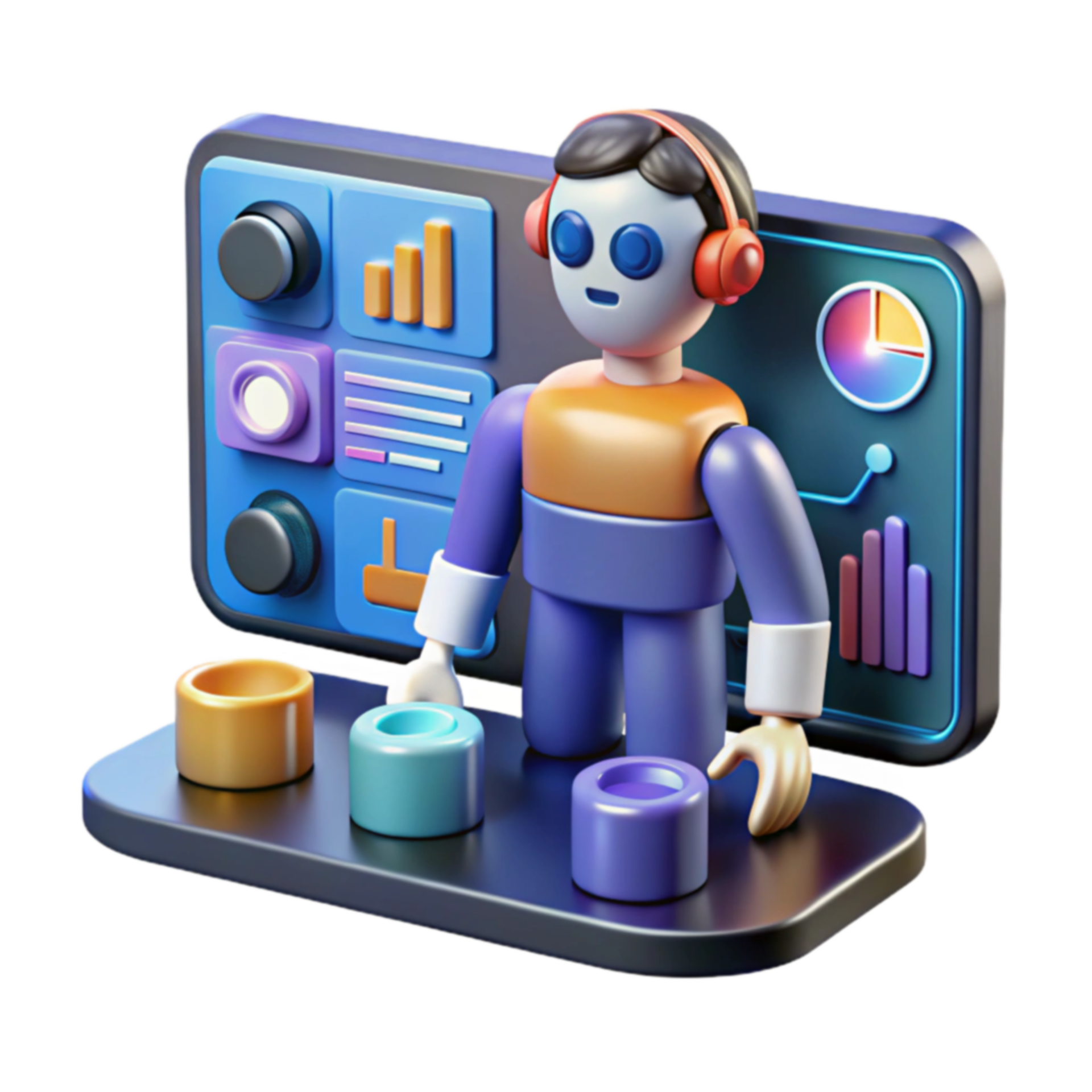 Ai Powered Data Analysis Dashboard Insights Automation 56408380 Png