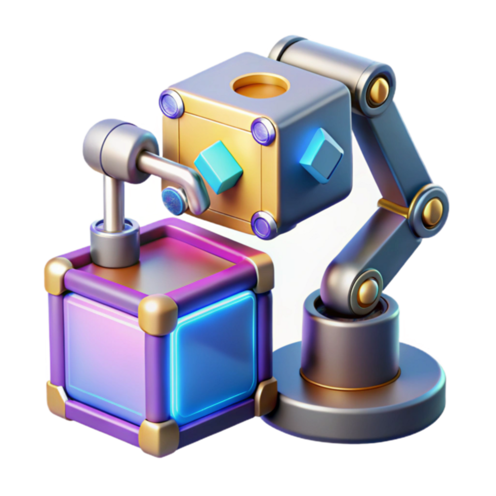 Automated Cube Processing Robotic System For Efficient Cube 6630