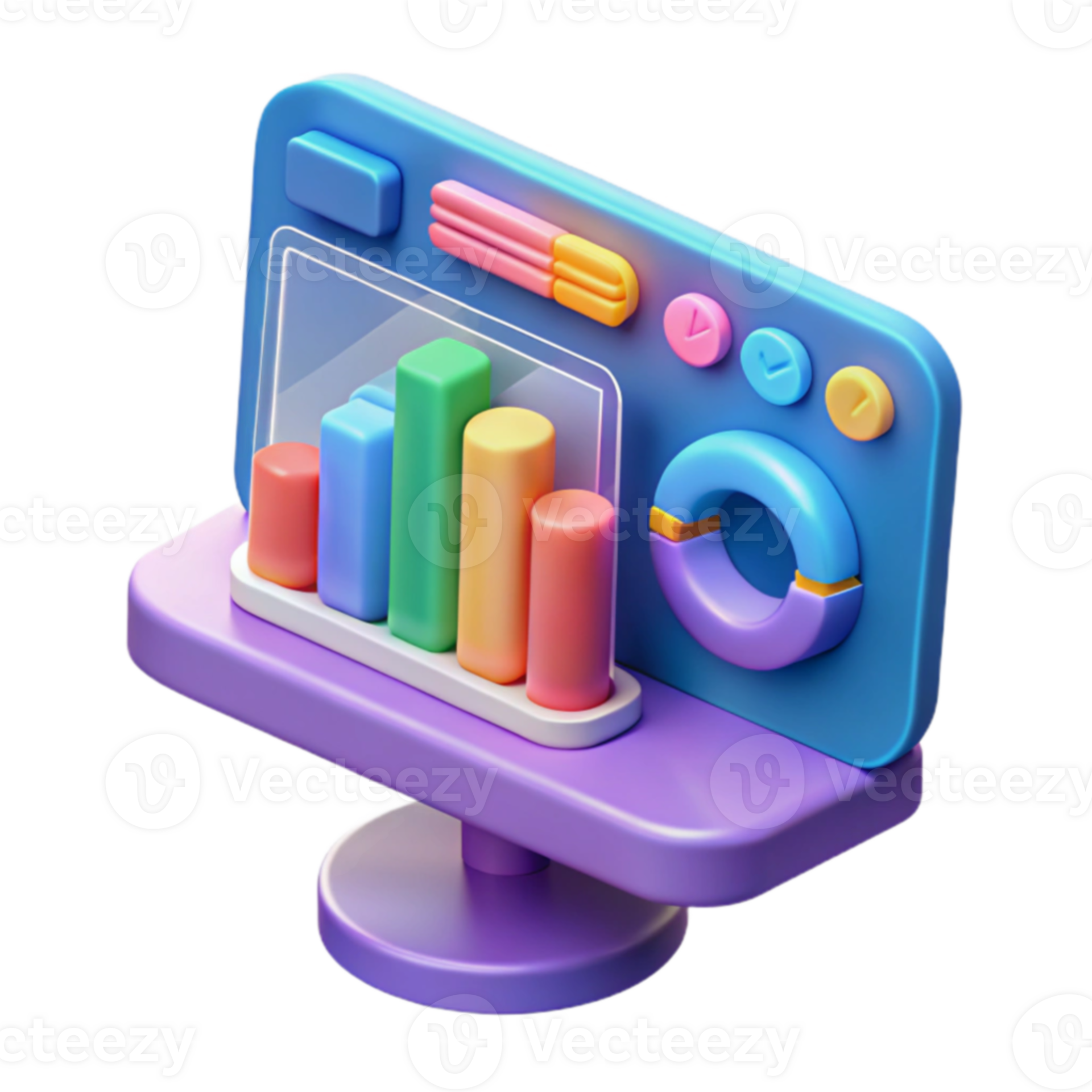 Data Visualization Charts Graphs And Analytics Dashboard 56408827 Png
