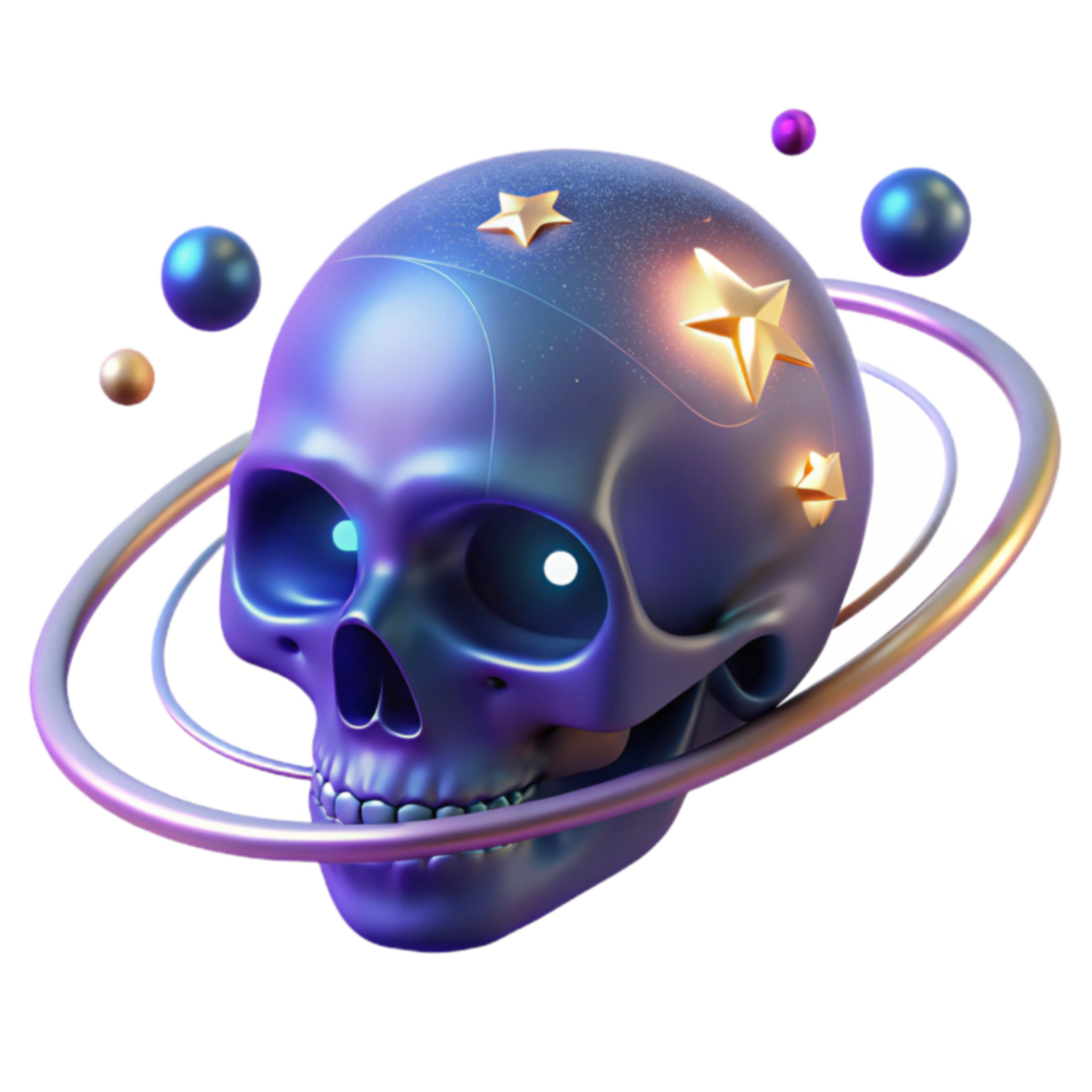 Cosmic Skull Planets, Stars, and Rings 56410240 PNG Cosmic Skull Planets, Stars, and Rings 56410240 PNG