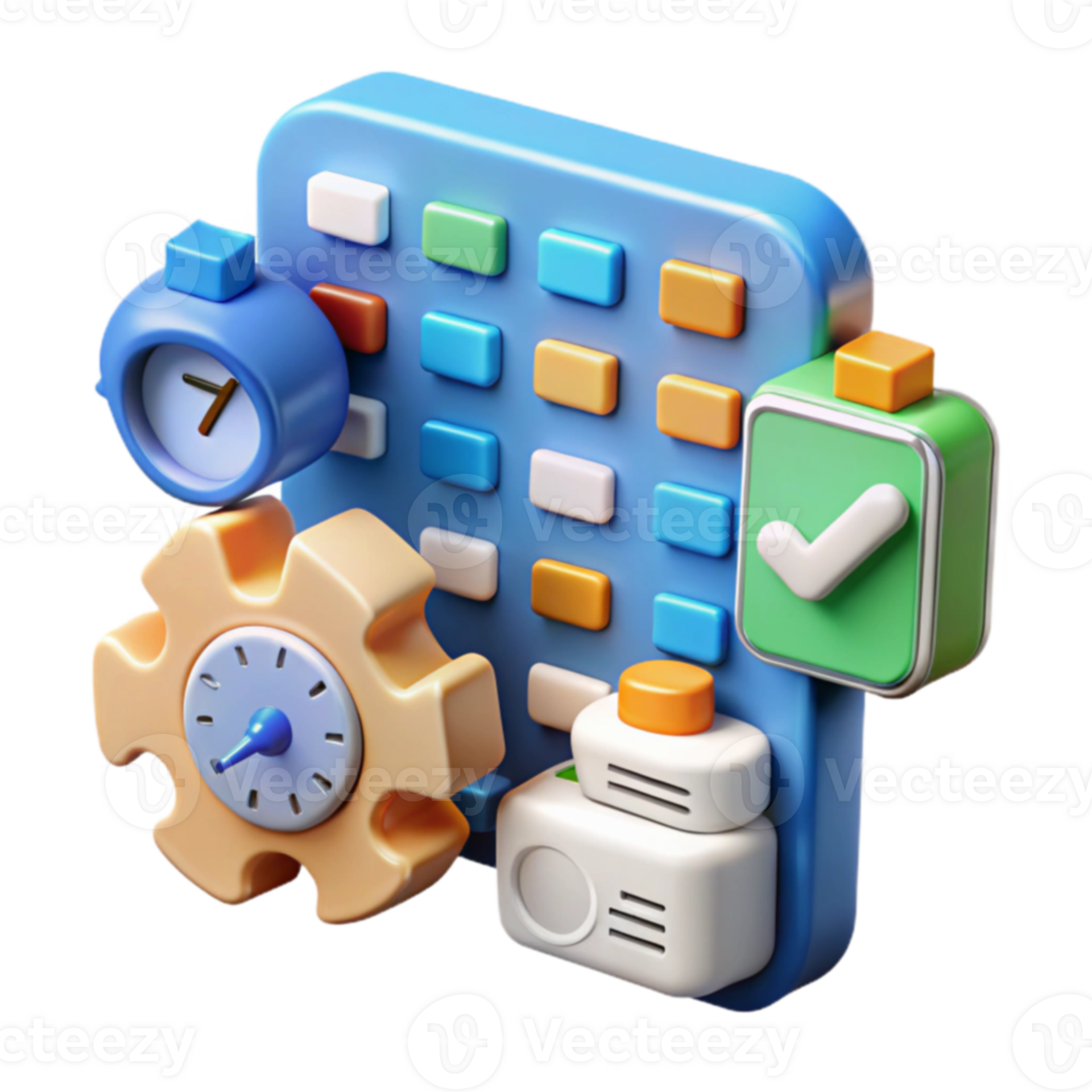 Efficient Task Management Scheduling Time Tracking Progress 56410334 Png