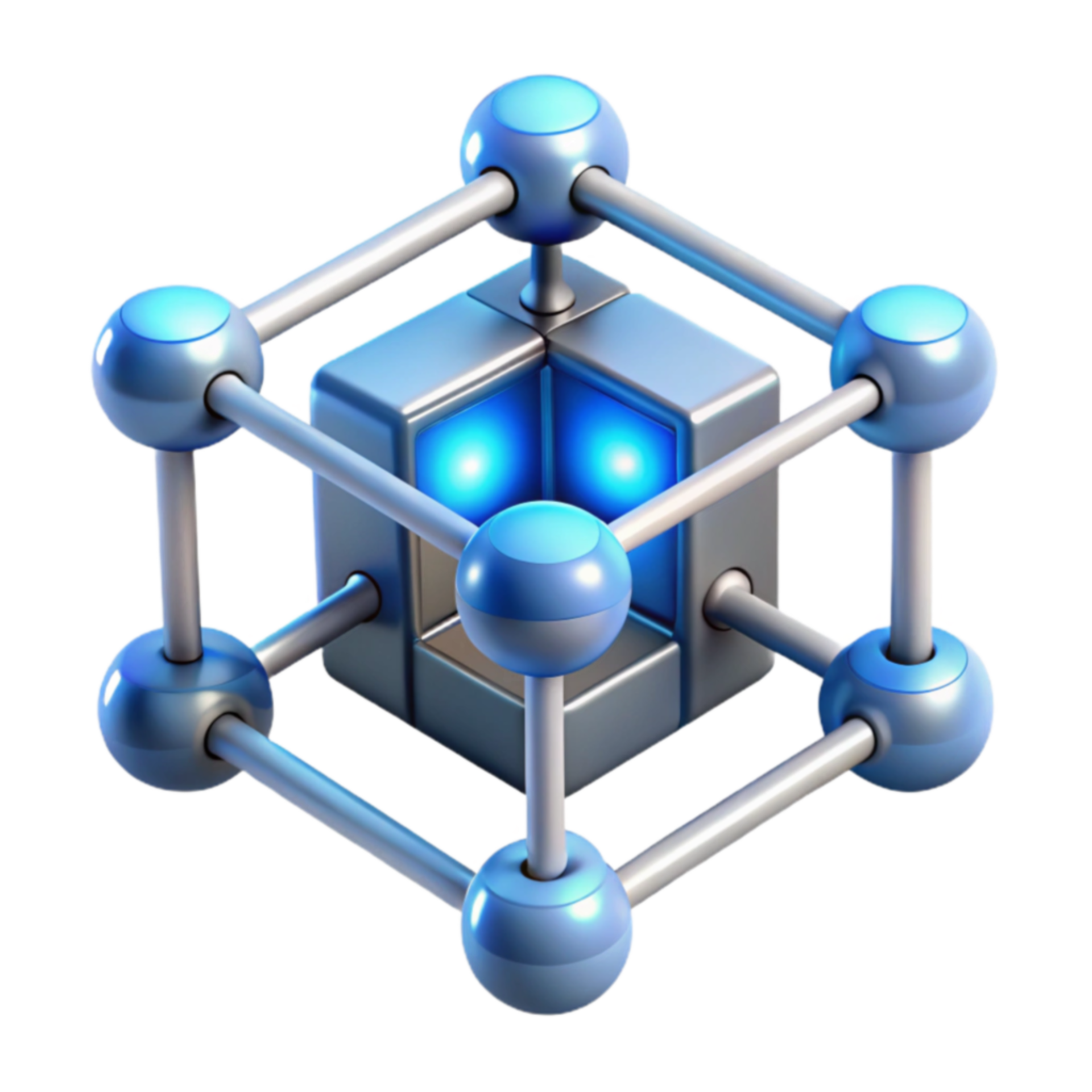 Networked Cube System Architecture Visualization 56410603 Png