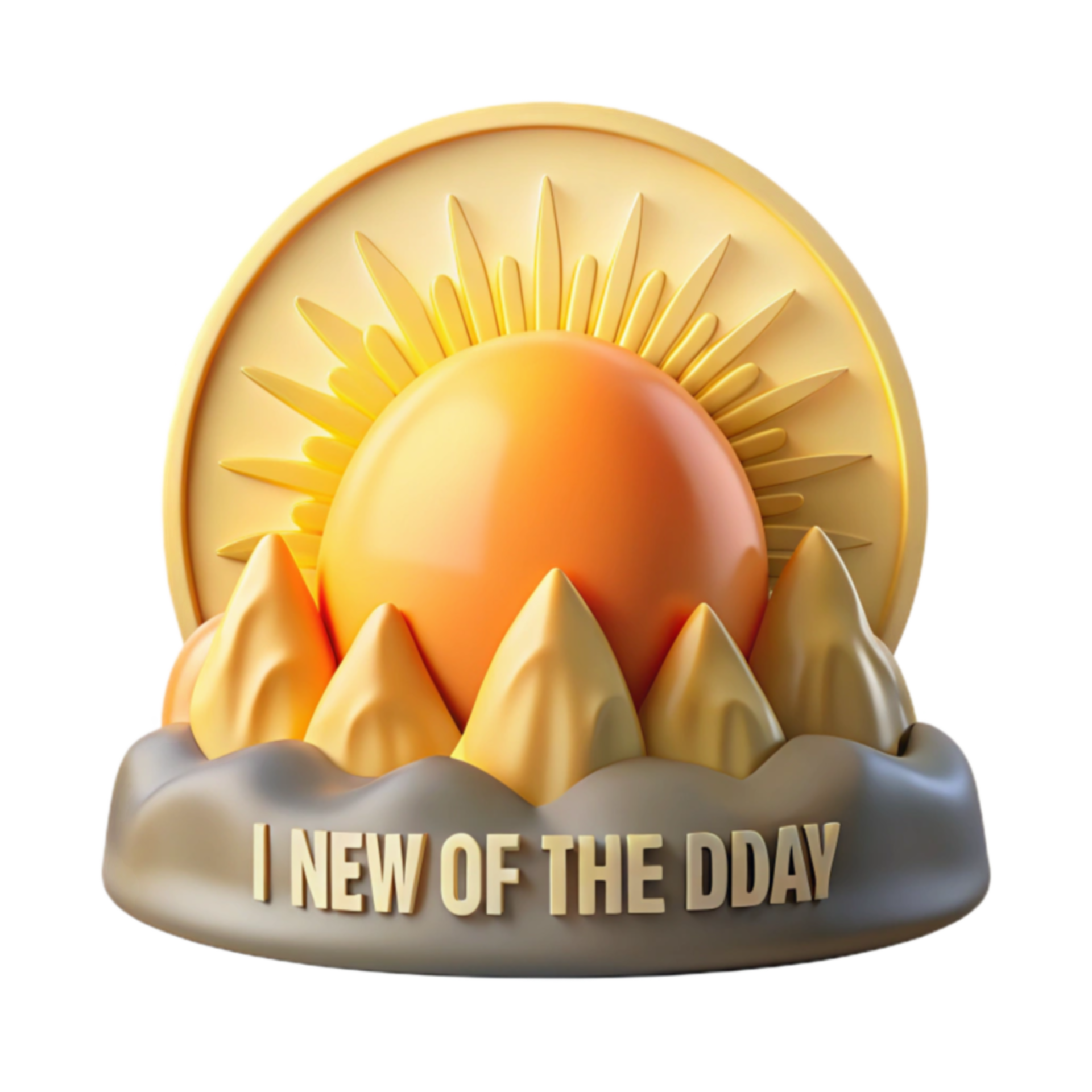 Daily Sunrise New Day, New Beginnings 56410828 PNG