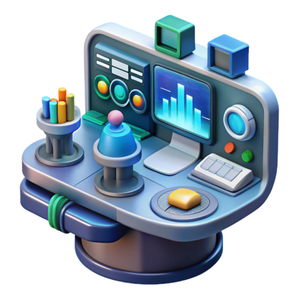 Futuristic Control Panel Data Monitoring System Management 56411562 Png