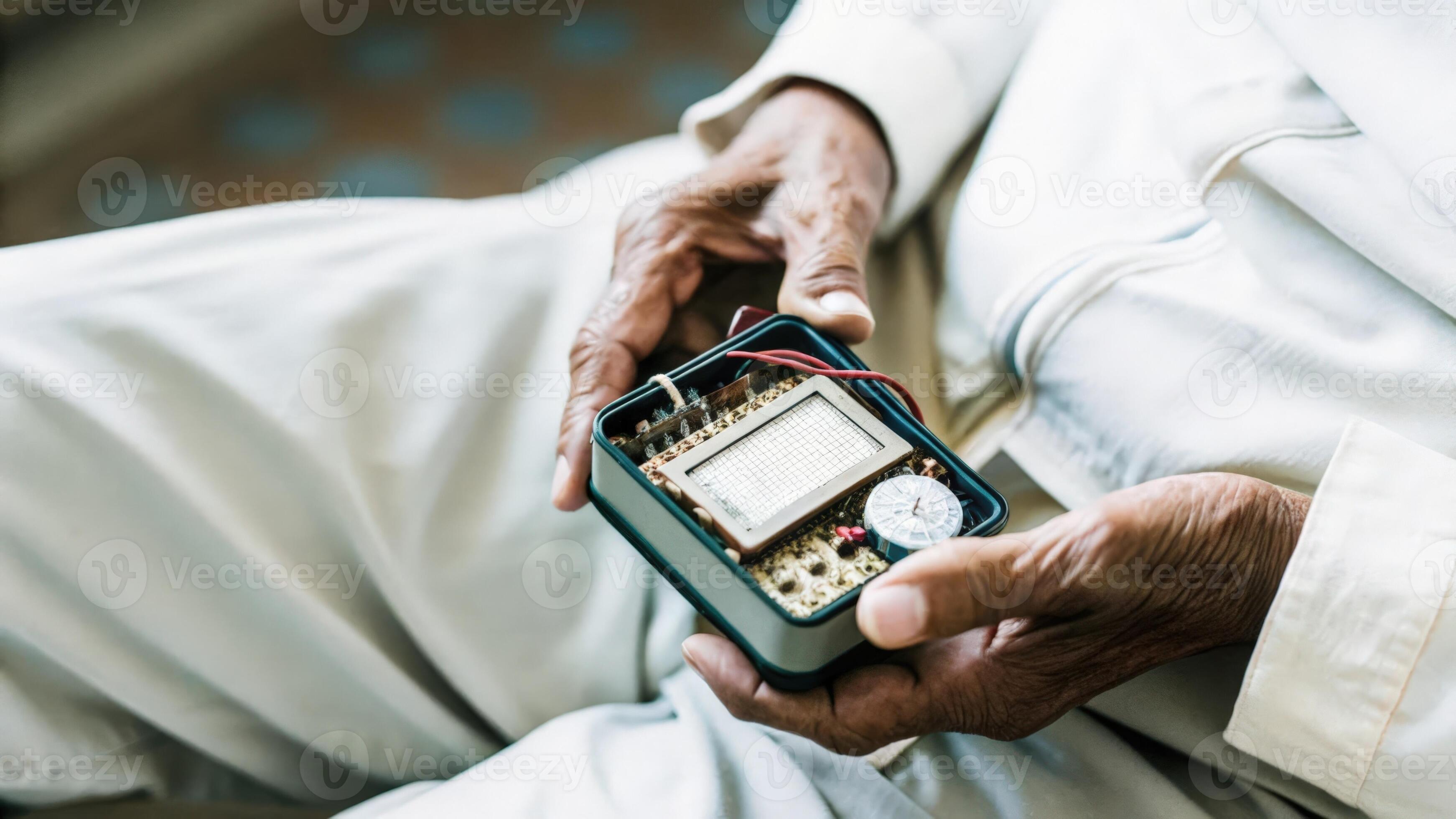 A Closeup Of The Intricate Circuitry Of A Portable Dna Sequencing