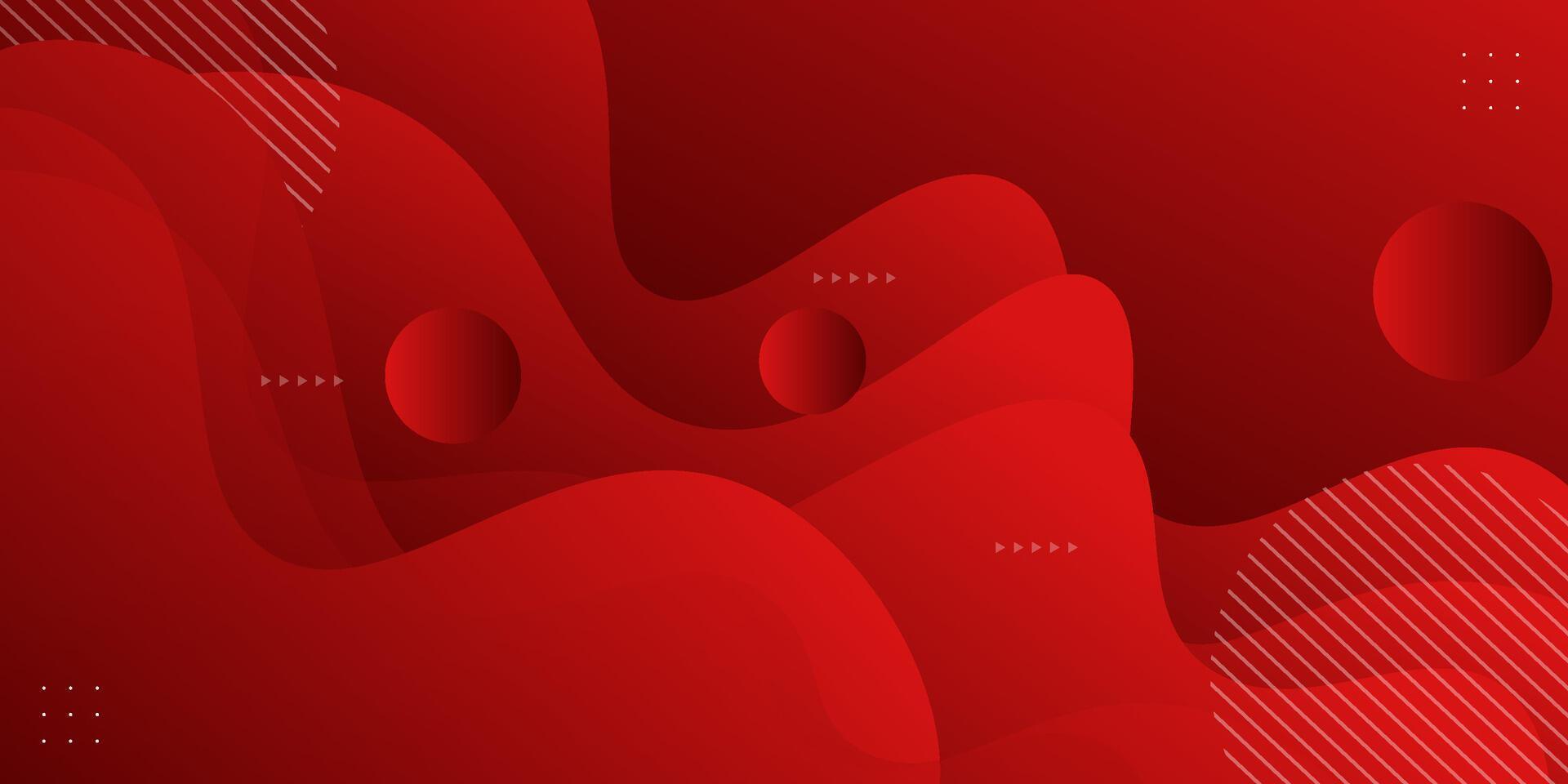 Dark Red Wavy Background With Gradient Textured Background Design In 3d Style 56433558 Vector