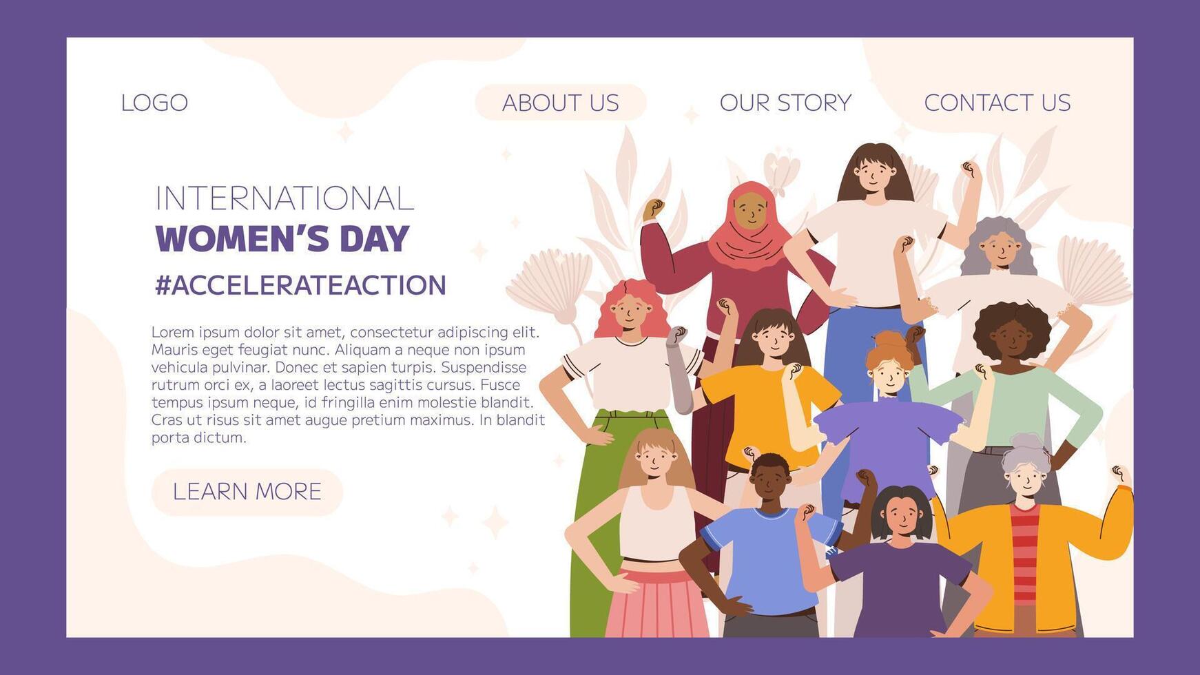 IWD 2025 Empowering and Diverse Women Celebrating International Women's Day with Accelerate ...