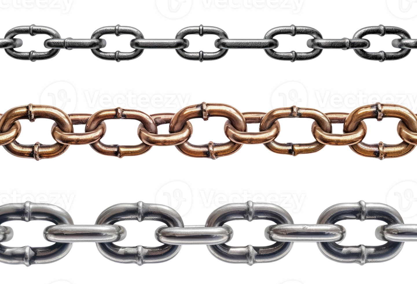 Three Steel Chains 56438421 PNG