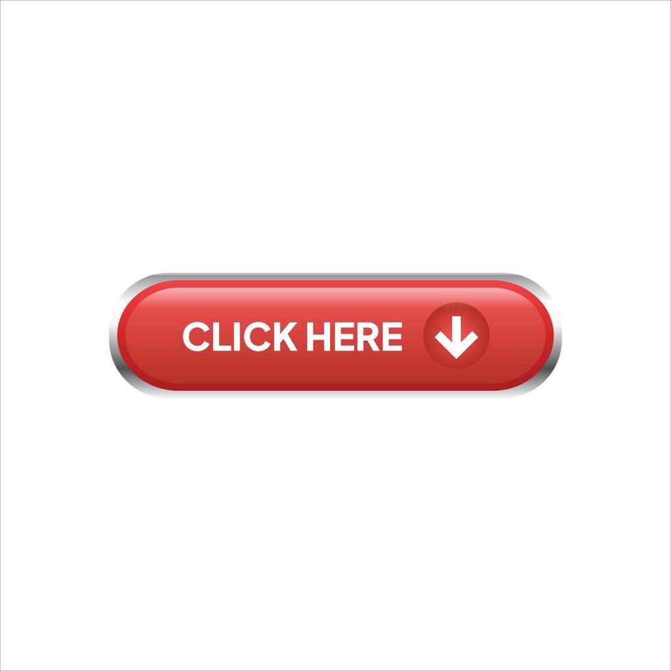 Red button click here button 56442625 Vector Art at Vecteezy
